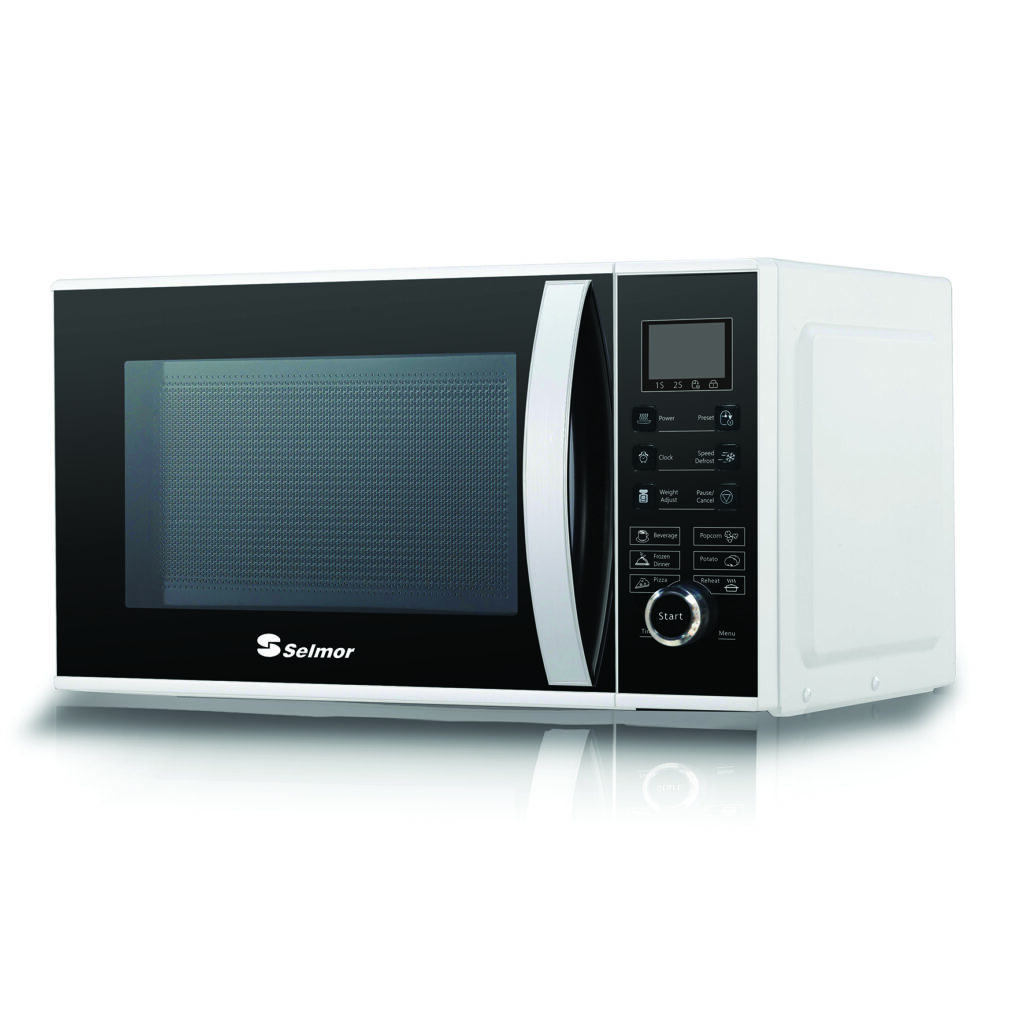 מיקרוגל קטן סלמור נפח 20 ליטר בצבע לבן - Selmor